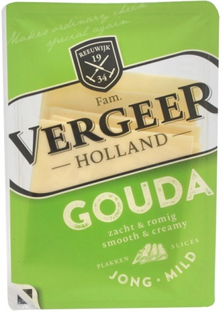 גבינה גאודה הולנדית פרוסה 30% Vergeer Gouda Cheese – אגתה Agatha